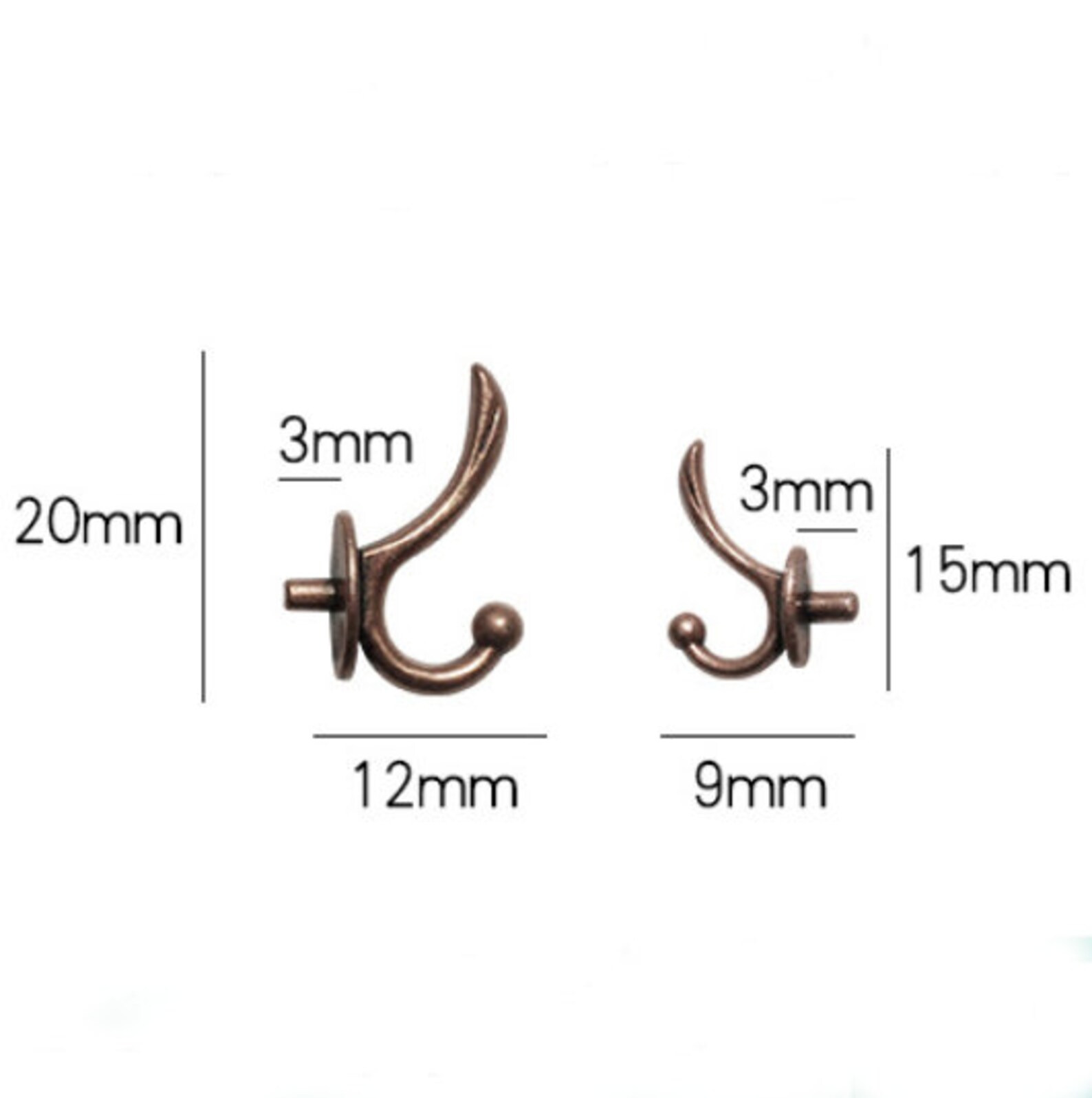 Dollhouse Miniature Wall Hooks Miniature Caot and Hat Hook for Dolls - Etsy