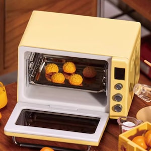 1:6 Scale Oven Dollhouse Kitchen Decor Simulation Baker Accessory ...