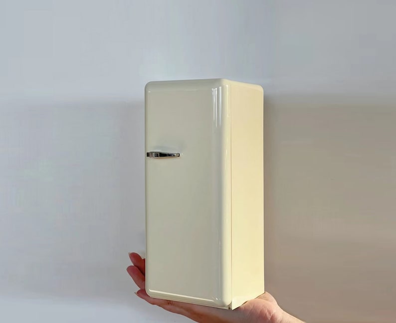 1/6 Miniature Refrigerator BJD Blythe Doll House Mini Kitchen Furniture ...