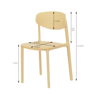 1/6 Scale Chair Dollhouse Modern Furniture Miniature Dining Chair - Etsy