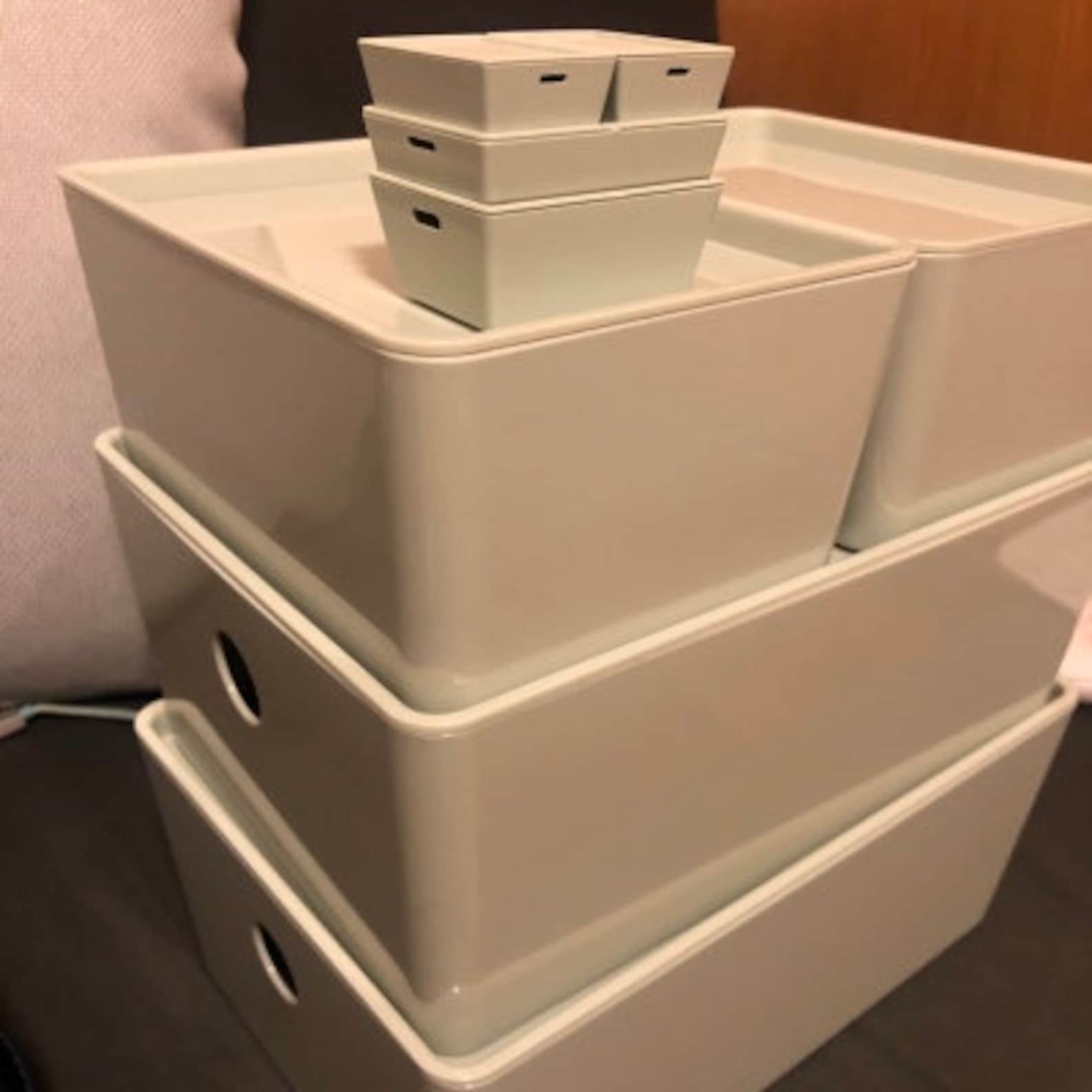 1/6 Scale Miniature Storage Box Mini Plastic Containers With - Etsy