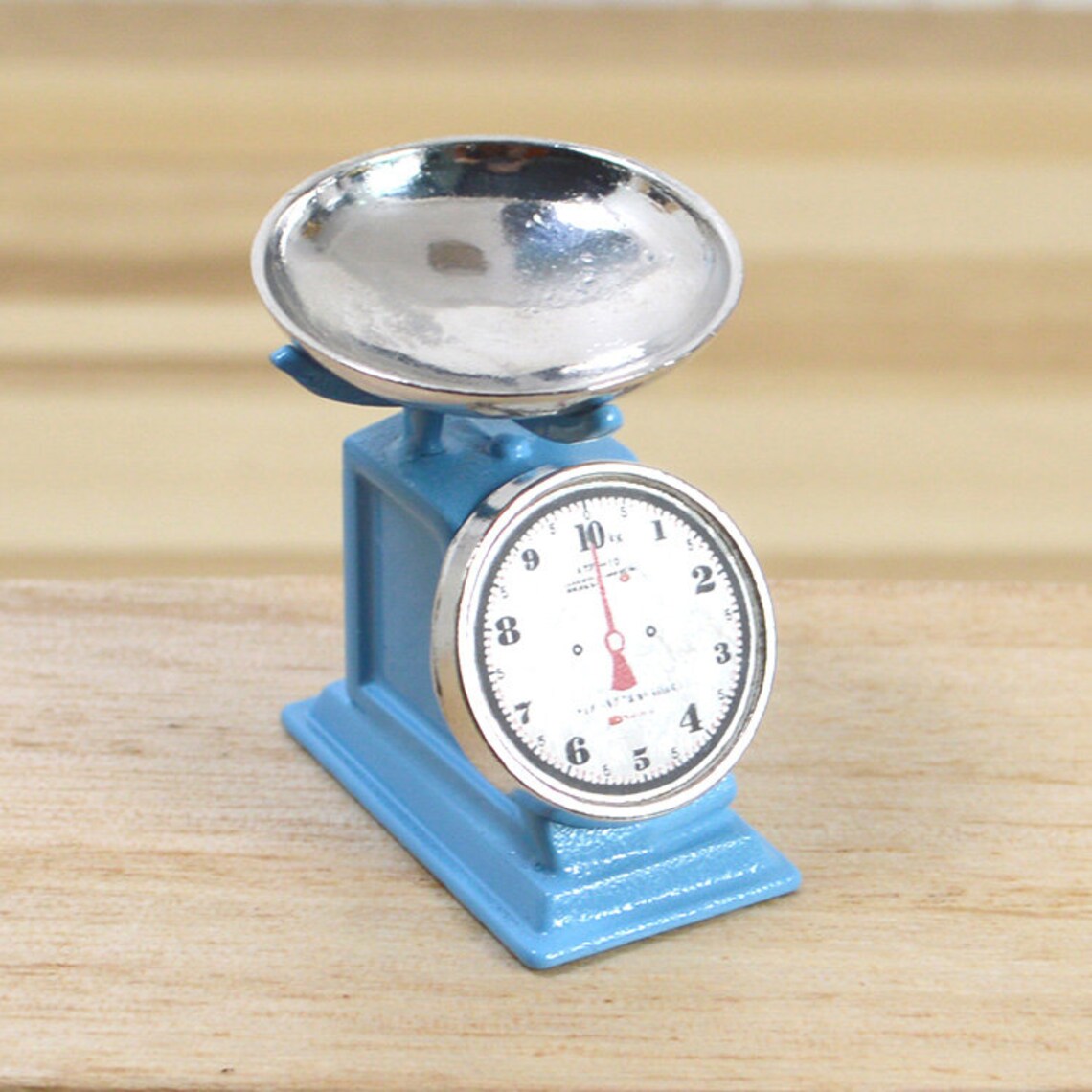 Miniature Vintage Metal Kitchen Scale for 1/12 Dollhouse | Etsy