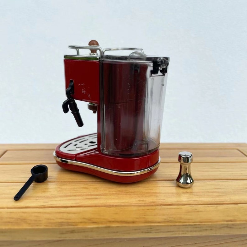 Miniature Espresso Machine Dollhouse Miniature Coffee Maker - Etsy