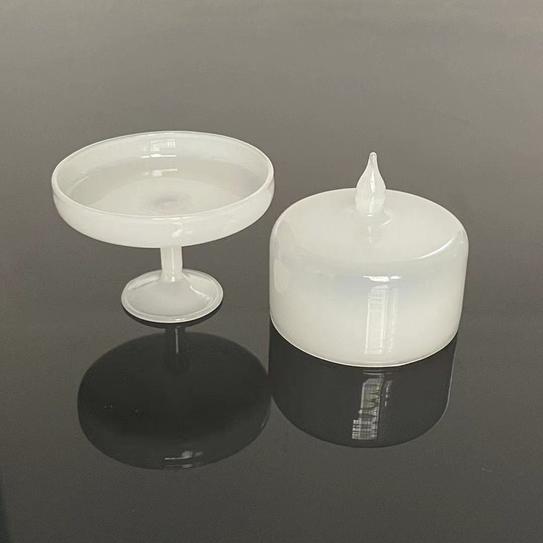 1/6 Scale Miniature Glass Pastry Stand Dollhouse Kitchen Decor | Etsy