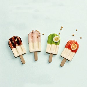 Miniature Ice Pops Mini Ice Cream for Dolls - Etsy
