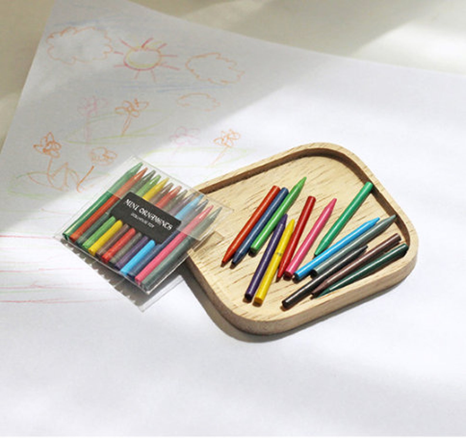 Miniature Colored Crayon Pencil Set 1/12th Scale Dolls House | Etsy