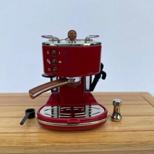 Miniature Espresso Machine Dollhouse Miniature Coffee Maker Blythe BJD ...