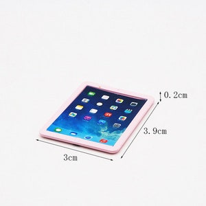 Doll Tablet Miniature Computer 1:12 Scale Tablet Personal Computer for ...
