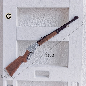 Miniature Rifles 1:12 Scale Dollhouse Decor Diorama Miniature Hunting ...