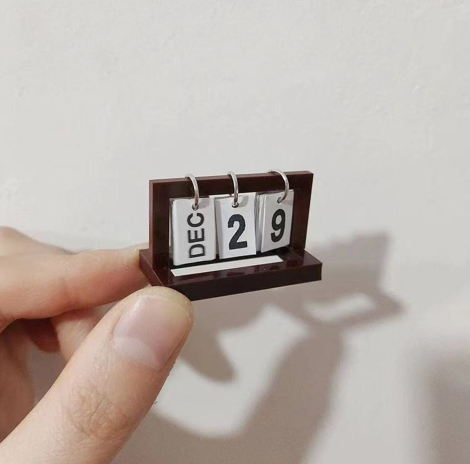 1/6 Scale Calendar Dollhouse Flip Calendar Miniature - Etsy