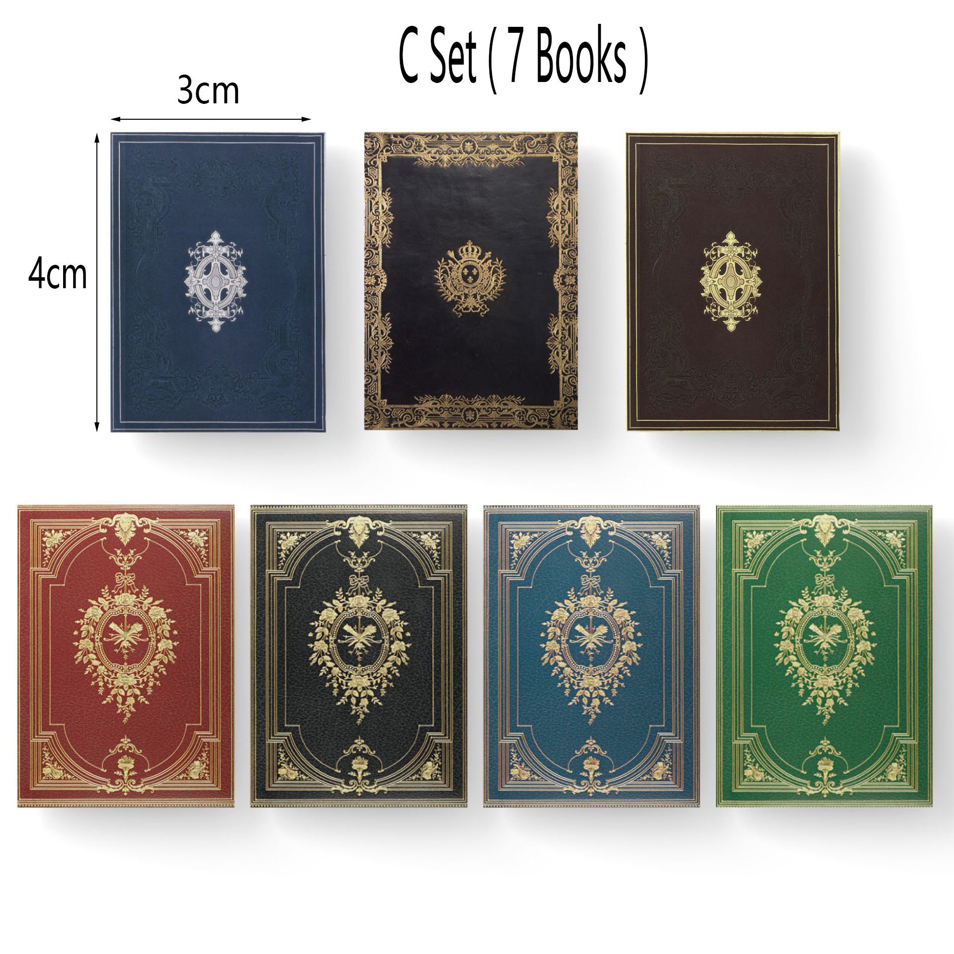 Dollhouse Miniature Books 1:6 Magazine With Pages Inside - Etsy