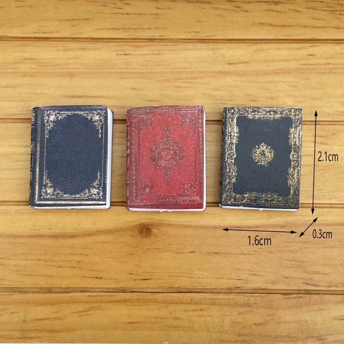 1:12 Scale Miniature Books Dolls House Decor Accessory | Etsy