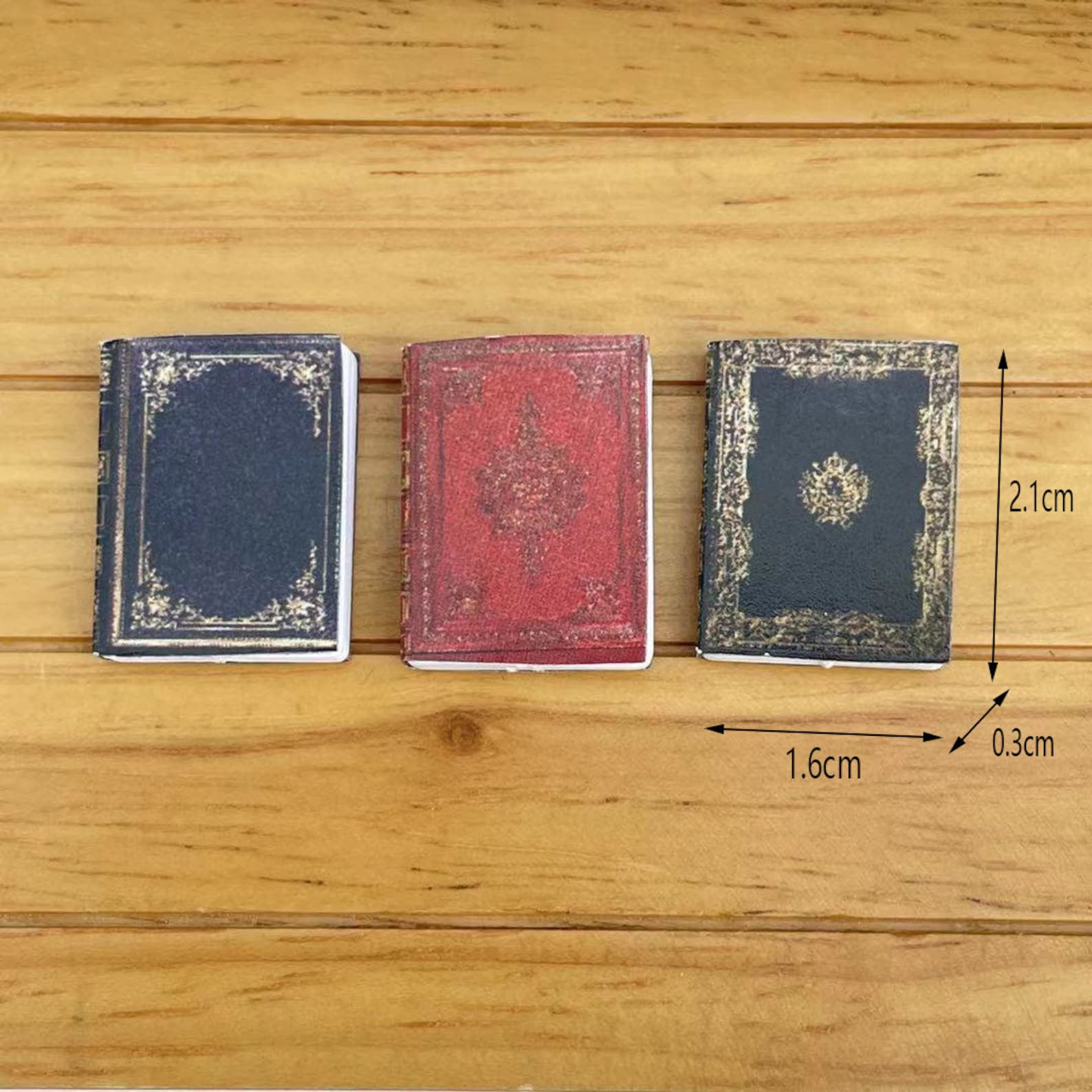 1:12 Scale Miniature Books Dolls House Decor Accessory Miniature ...