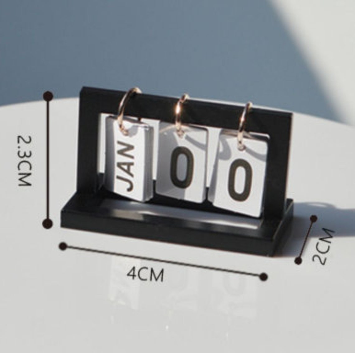 1/6 Scale Calendar Dollhouse Flip Calendar Miniature - Etsy