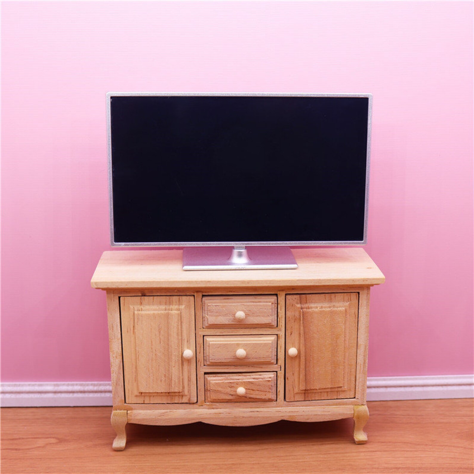 Dollhouse Miniature TV Mini Doll Television Mini Wall Hang | Etsy