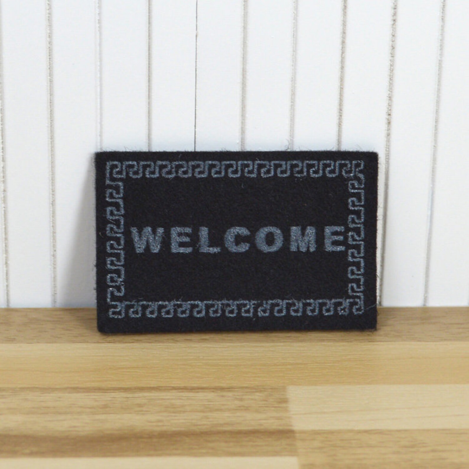 Dollhouse Welcome Entry Door Rug Miniature Dollhouse Rug Carpet Floor ...