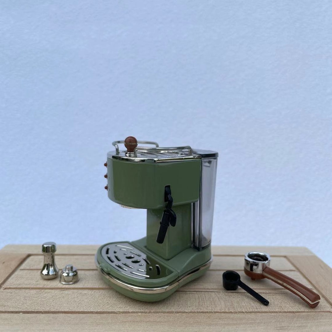 1:6 Scale Miniature Coffee Machine Dolls House Espresso Machine Mini ...