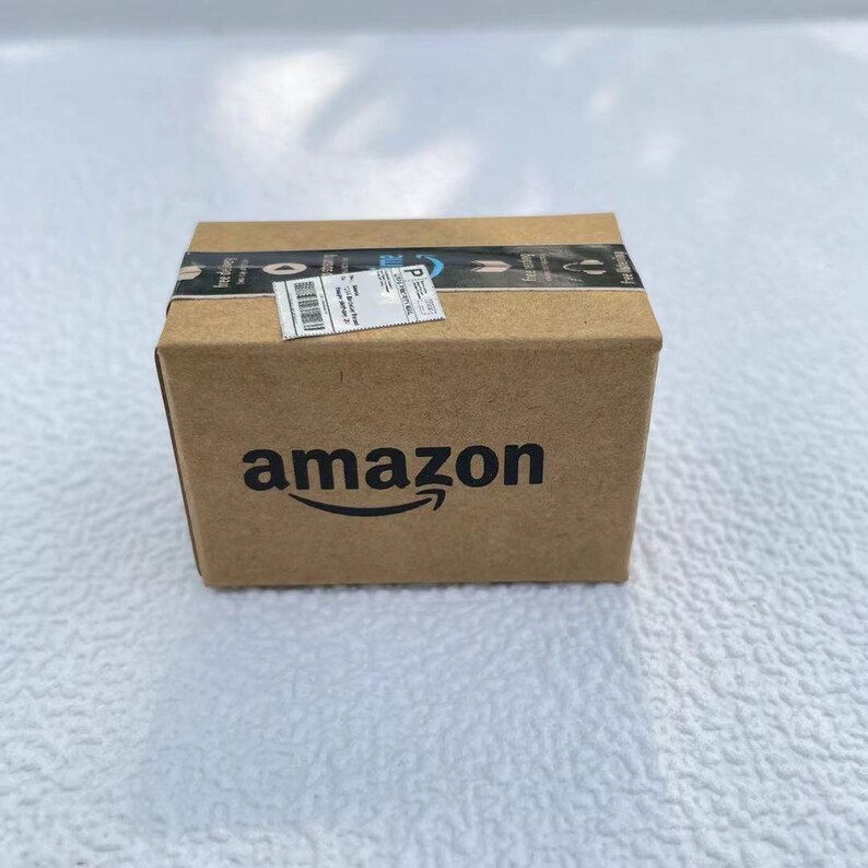 Miniature Dollhouse Amazon Shipping Box Miniature Delivery - Etsy