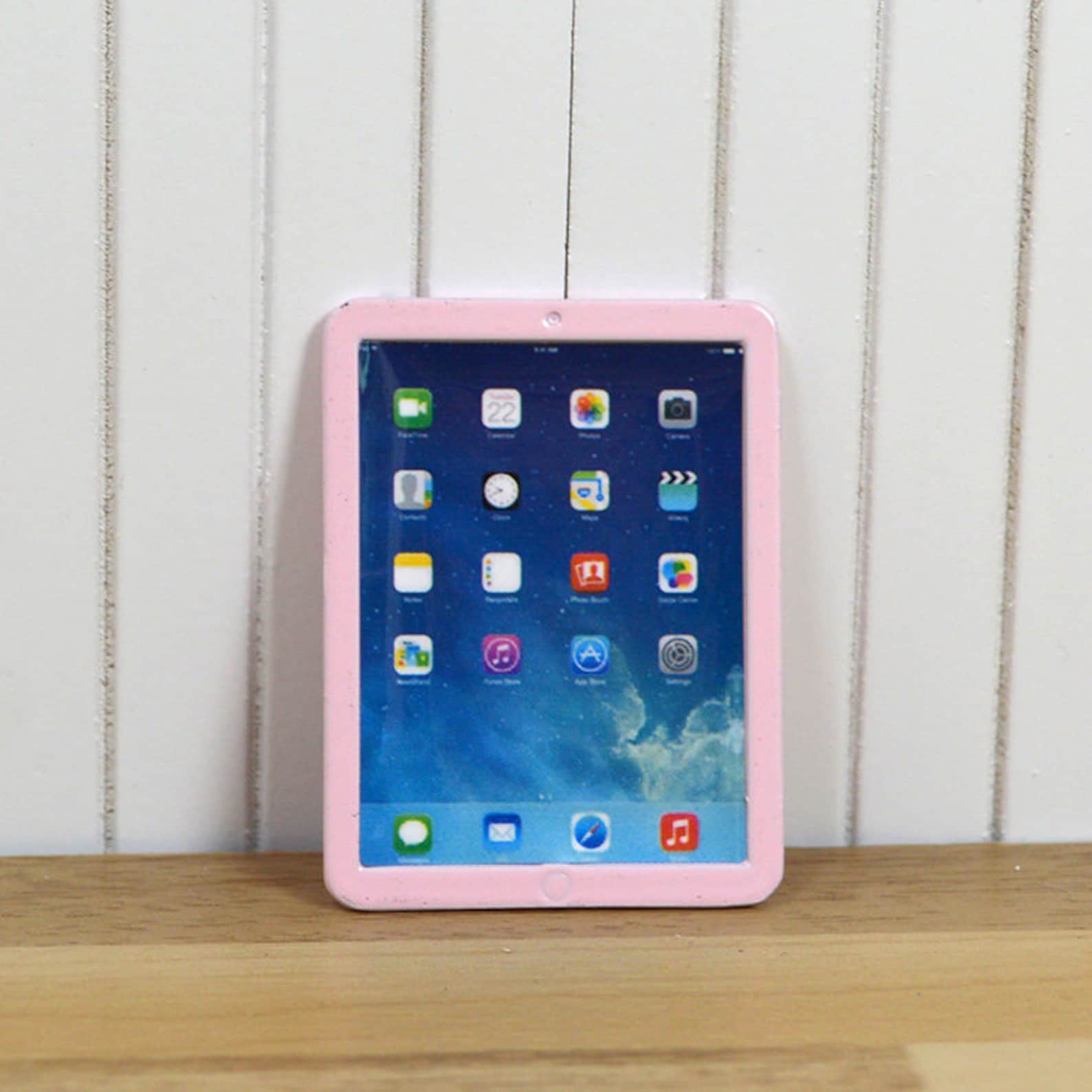 Doll Tablet Miniature Computer 1:12 Scale Tablet Personal Computer for ...