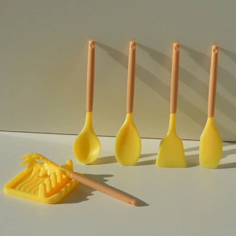 1:6 Scale Cooking Utensil Set Miniature Spatula Soup Ladle - Etsy