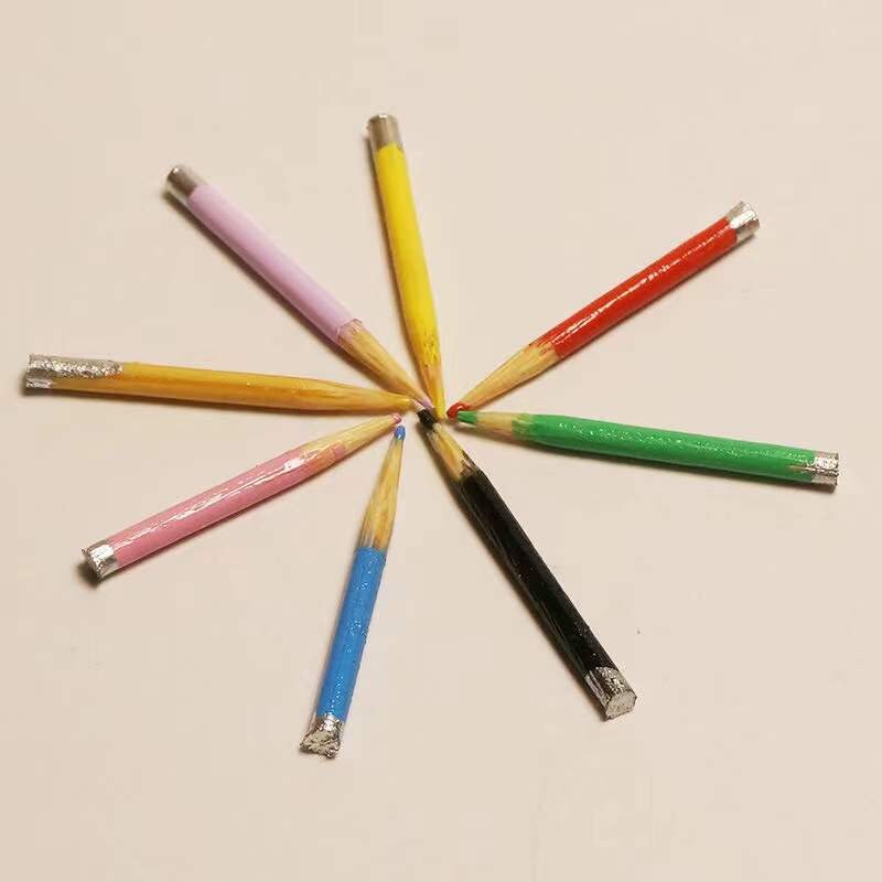 1:12th Scale Dollhouse Colored Pencil Set Miniature Office - Etsy