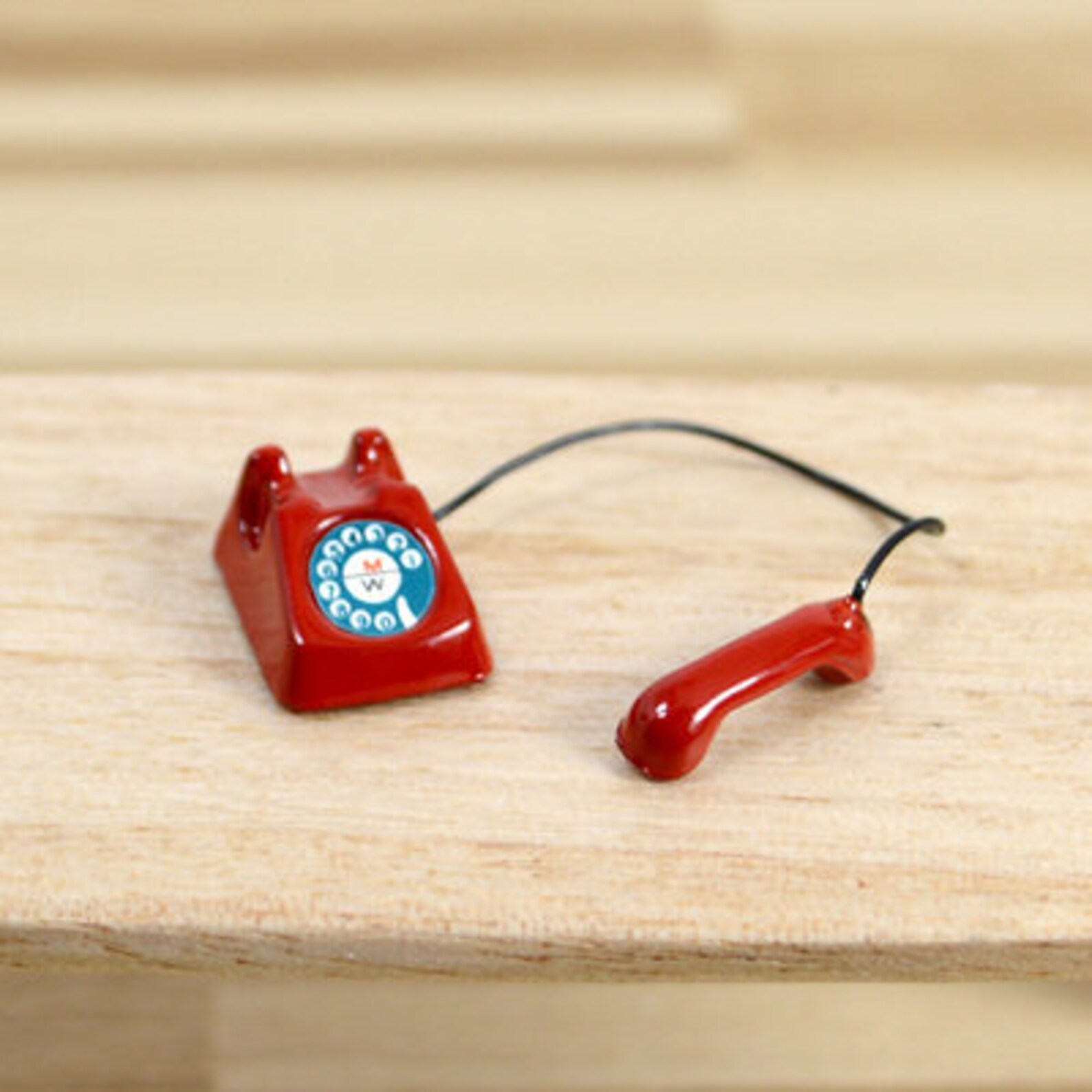 Dollhouse Rotary Dial Telephone 1 12th Scale Telephone - Etsy