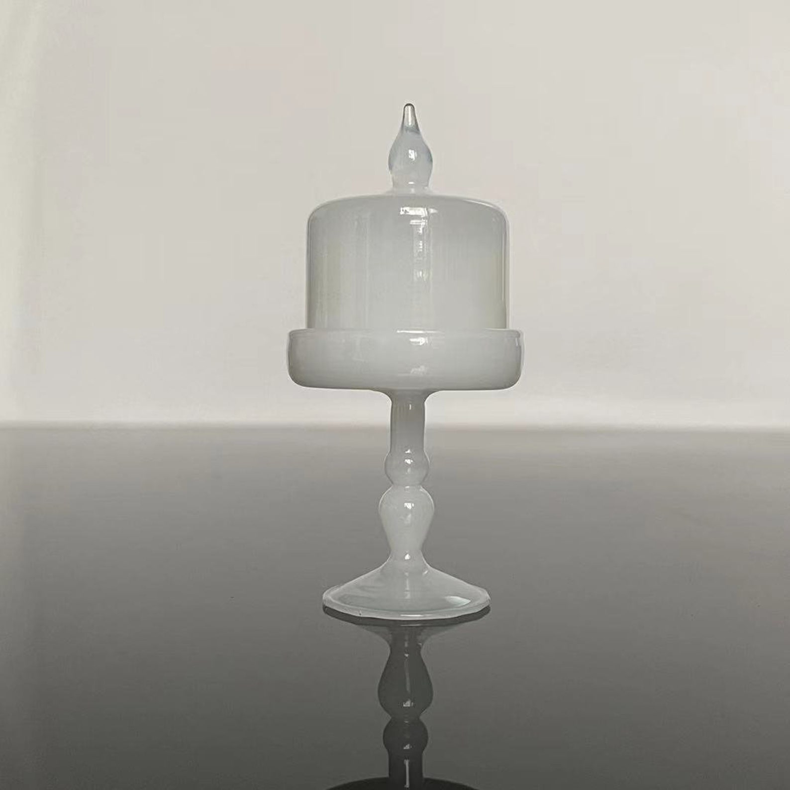 1/6 Scale Miniature Glass Pastry Stand Dollhouse Kitchen Decor ...