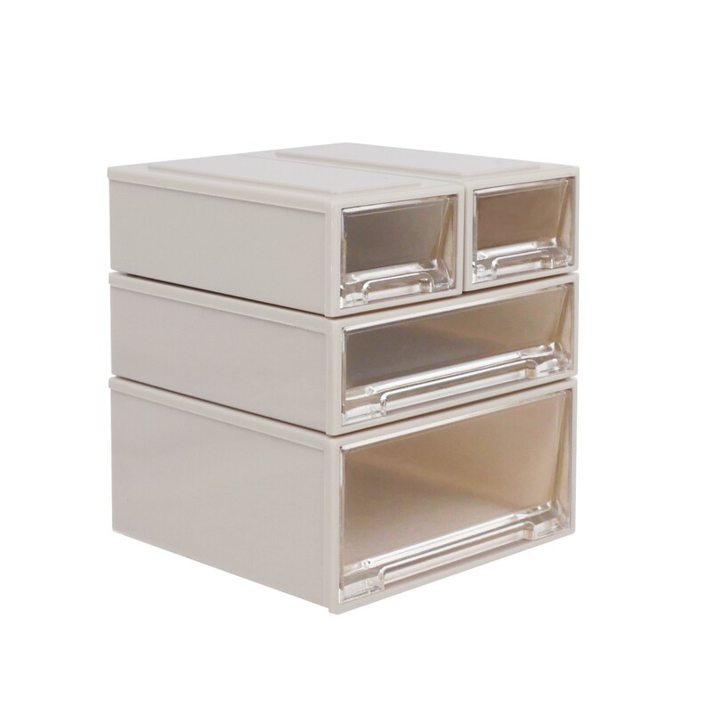 Miniature Stacking Drawer Organizer Set of 4 Dollhouse Modern - Etsy