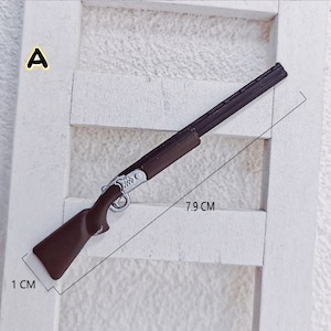 Miniature Rifles 1:12 Scale Dollhouse Decor Diorama Miniature Hunting ...