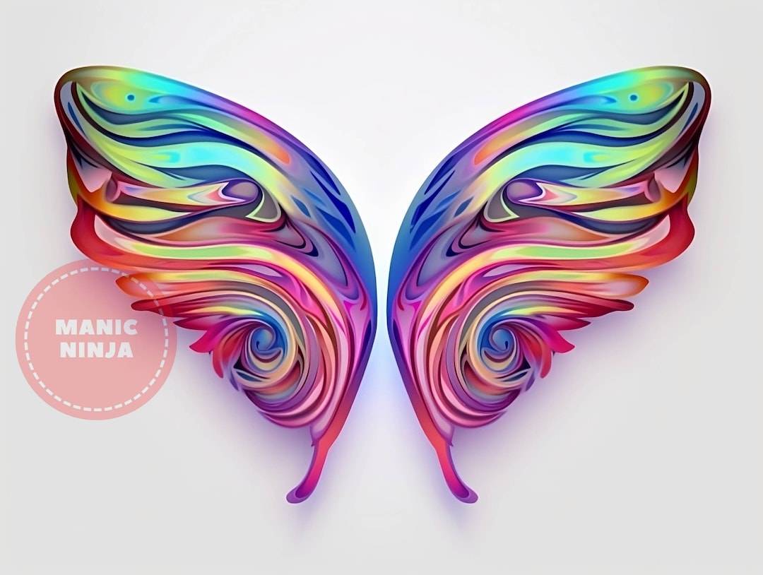 Dream Angel Wings, Angel Wing PNG, Angel Wing Clipart, Wing Sublimation ...
