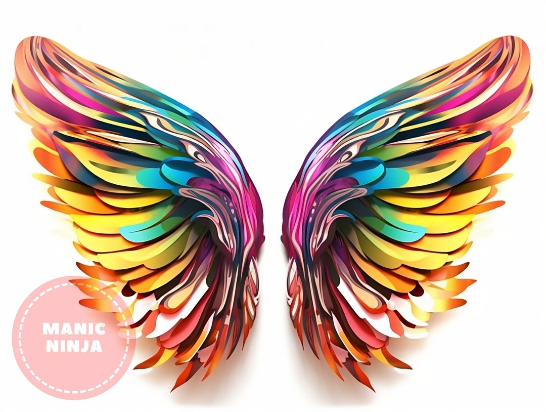 Sunset Angel Wings, Angel Wing PNG, Angel Wing Clipart, Wing ...