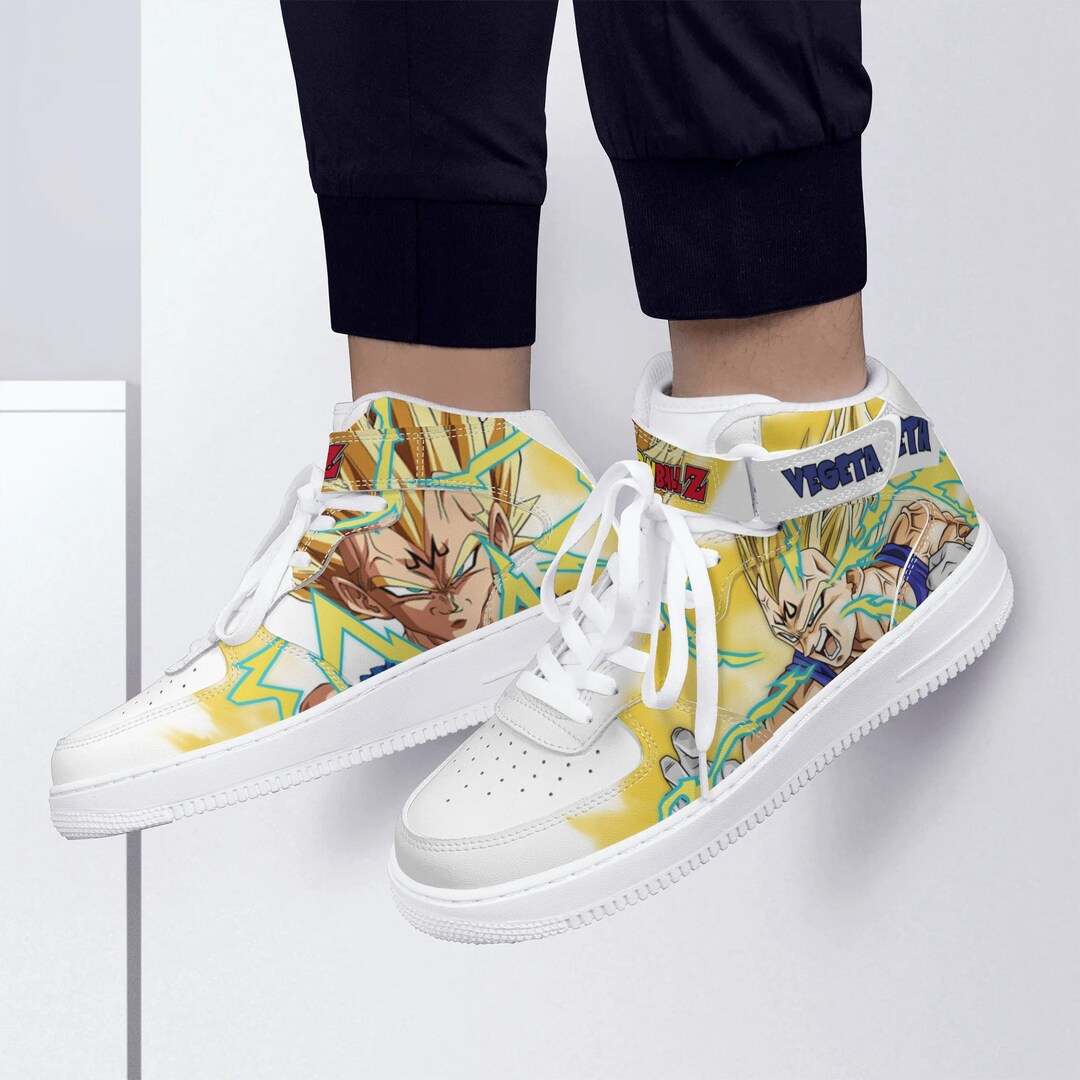 Custom Anime Shoes Cartoon Shoes for Men High Top AJ Sneakers - Etsy