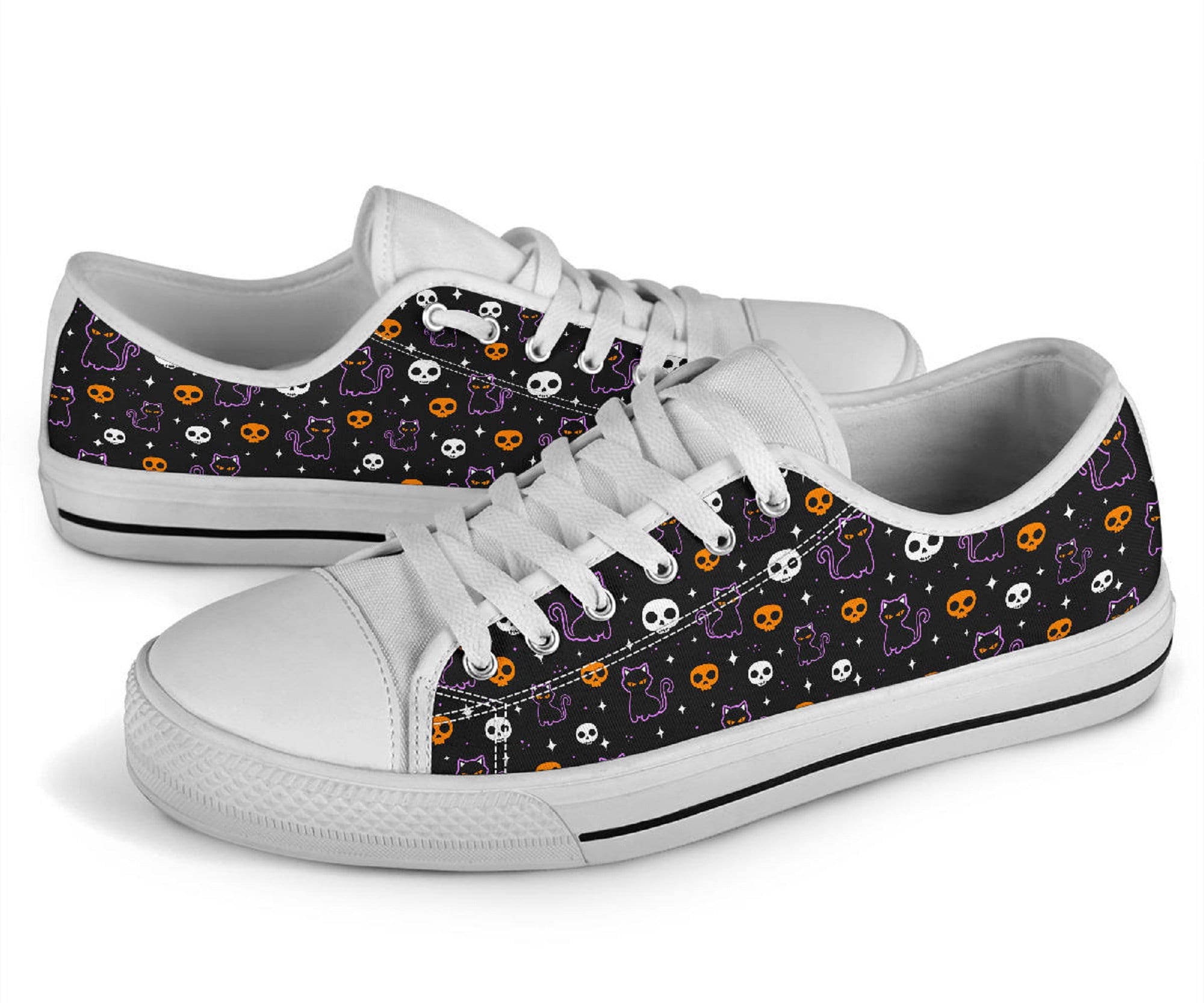 Cat Low Top Sneakers for Cat Mom and Cat Dad sold by Marlin | SKU ...