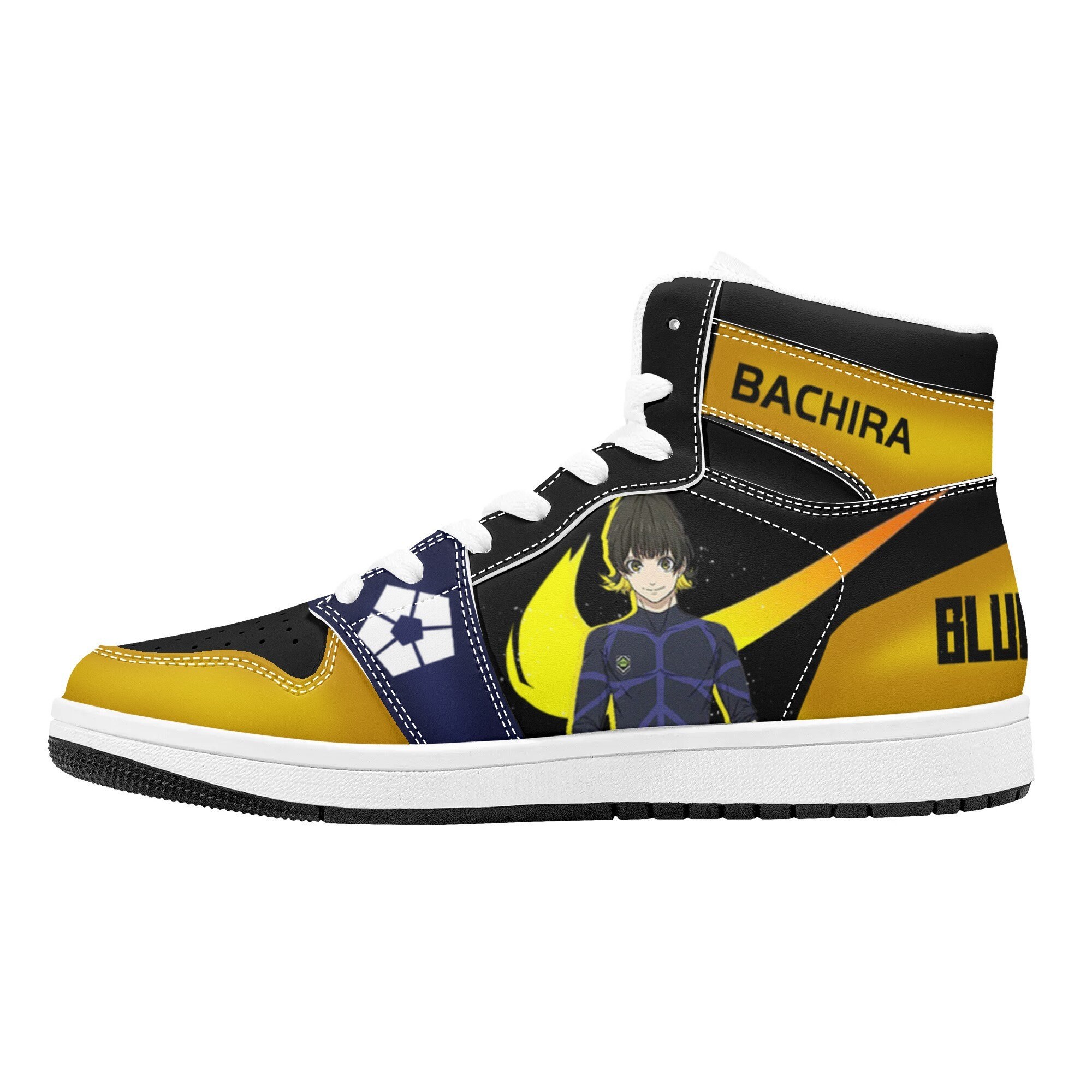 Blue Lock Bachira Shoes Custom Anime AJ Sneakers Cartoon Shoes - Etsy