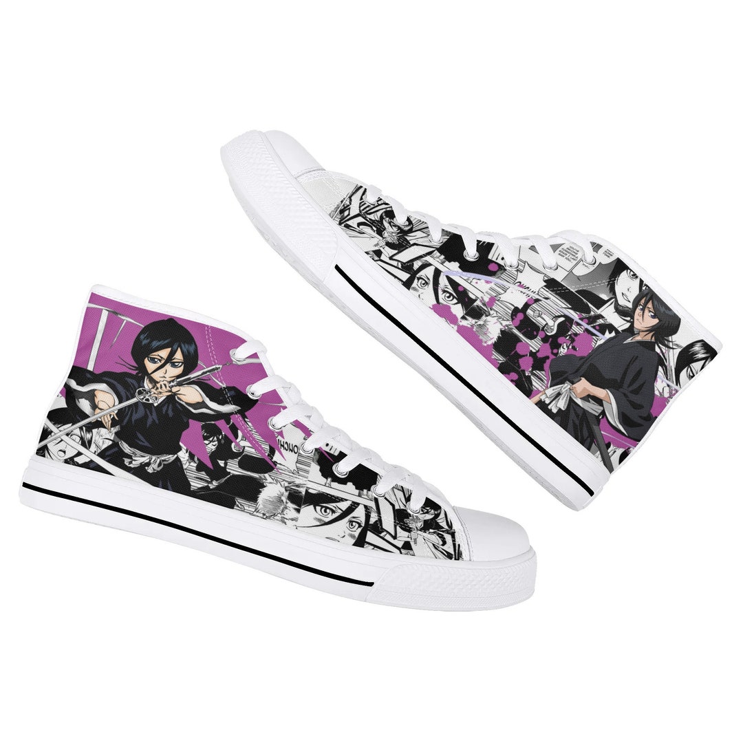 Anime Shoes Cartoon Shoes for Men Sneakers With Anime Patterns - Etsy