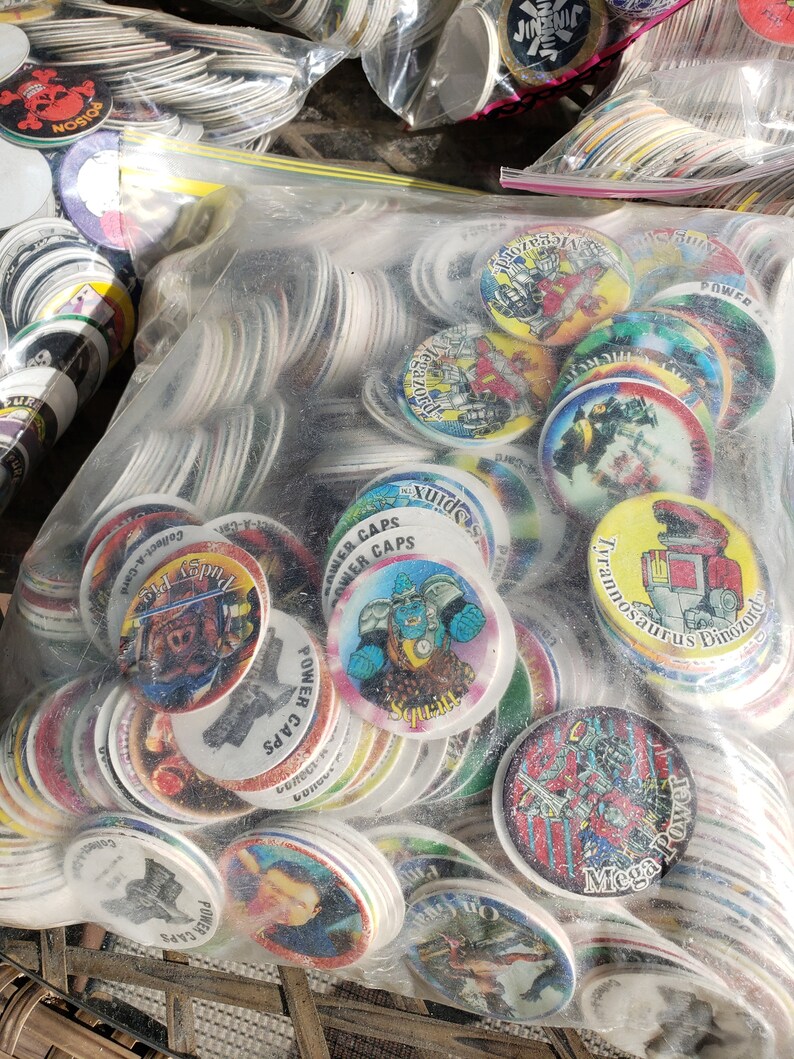 Huge selection of rare pogs 2 slammers 120 pogs lot no | Etsy