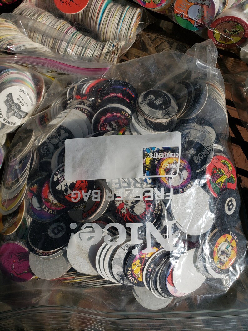 Huge selection of rare pogs 2 slammers 120 pogs lot no | Etsy