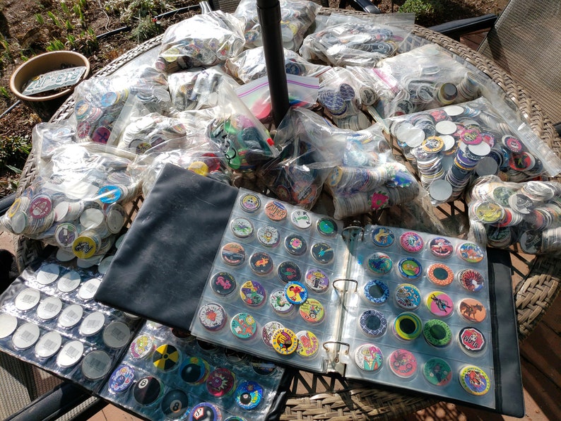 Huge selection of rare pogs 2 slammers 120 pogs lot no | Etsy