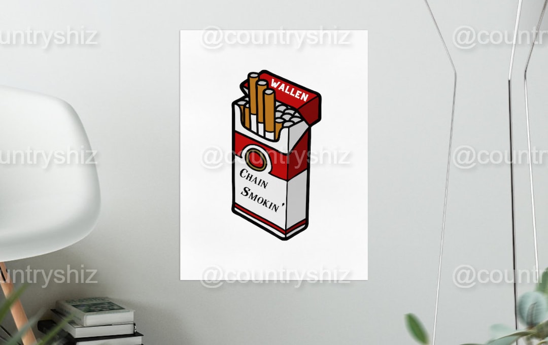 Morgan Wallen | Chain Smokin' | Digital Download (transparent, PNG, JPG ...