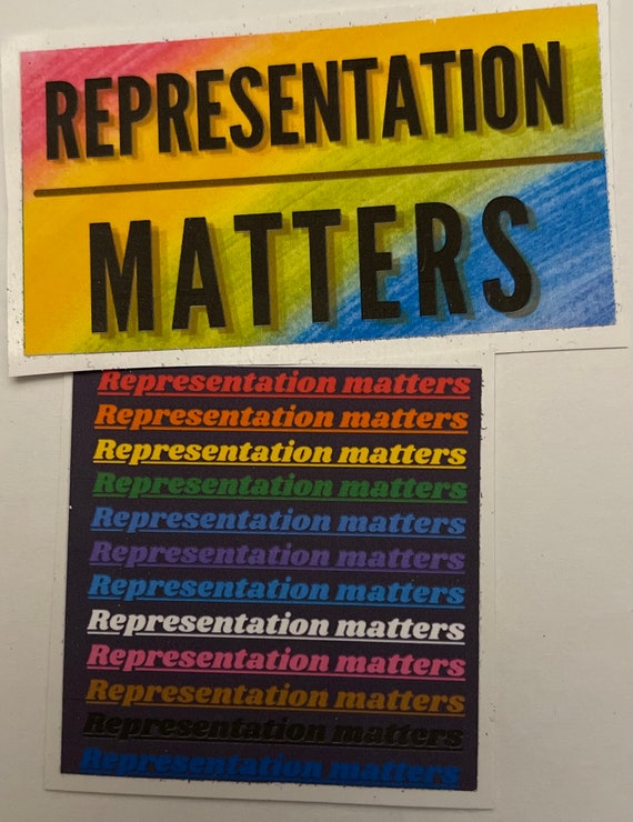 Representation Matters Sticker Pack | Etsy