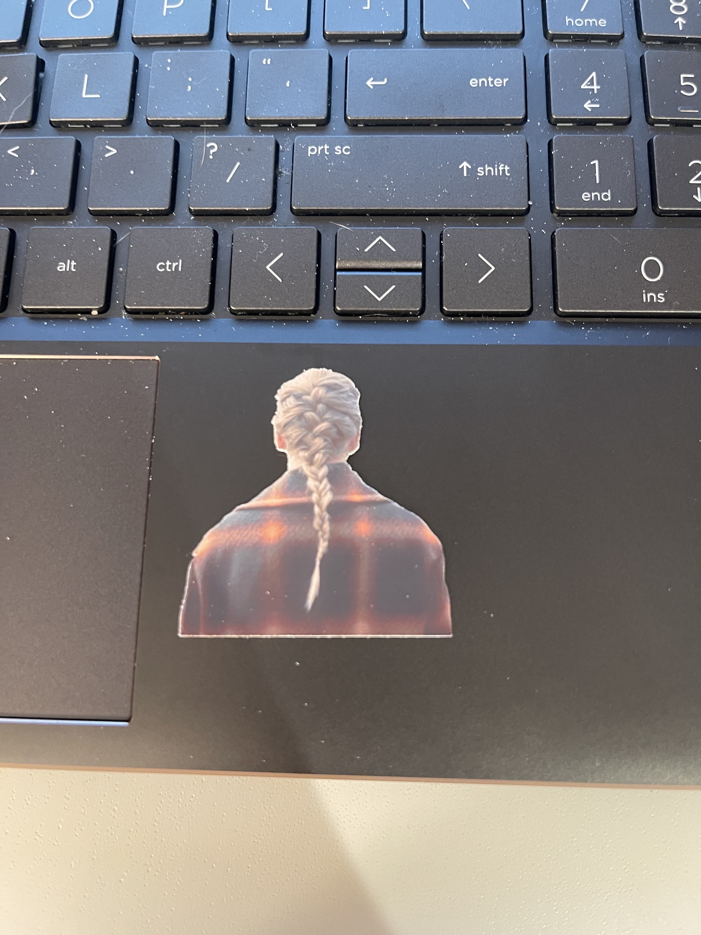 Taylor Swift Evermore Album Cover Matte Sticker Braid Plaid Jacket - Etsy