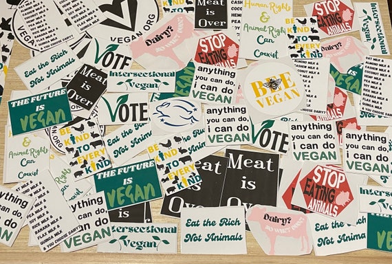 Decals & Skins Electronics & Accessories Vegan Stickers Granola ...