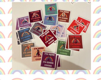 Pride Flag Sticker Sheet 28 Pride Flags Two Sizes Tiny Sheet - Etsy