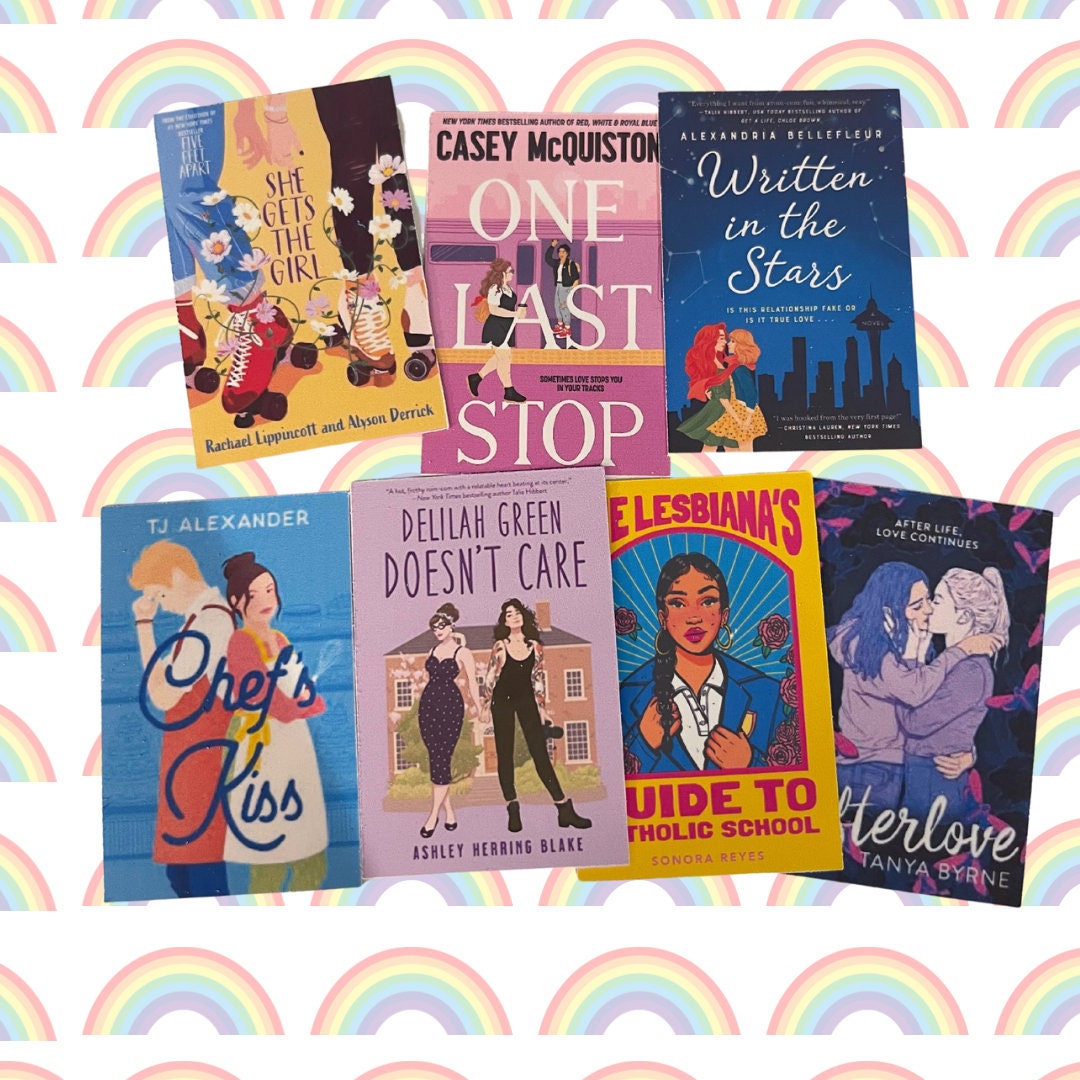 Book Cover Sticker You Choose Book Cover TBR Bullet Journal Stickers - Etsy