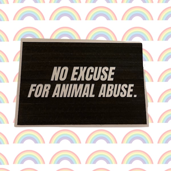 Animal Abuse - Etsy