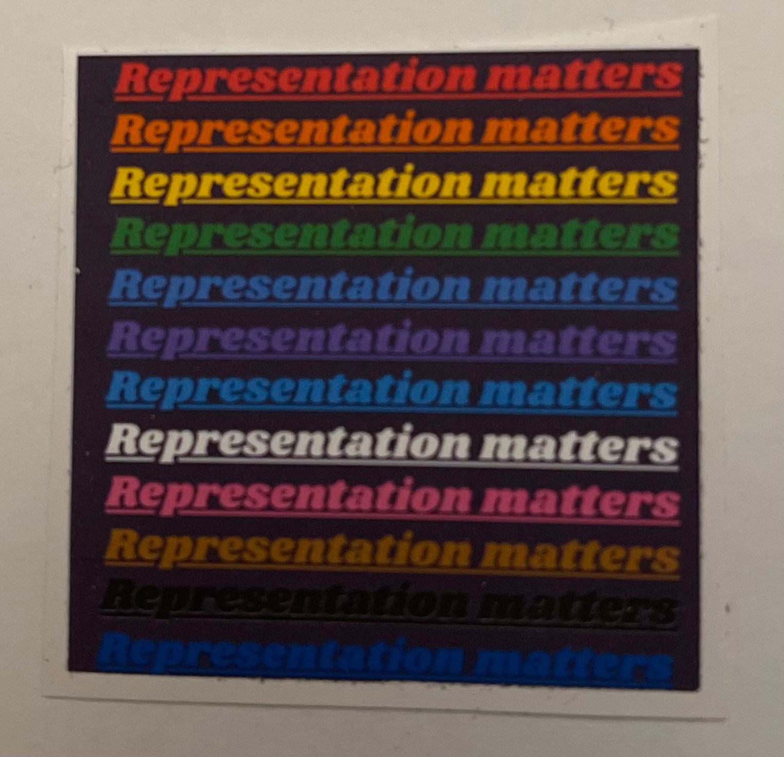 Representation Matters Sticker Pack - Etsy