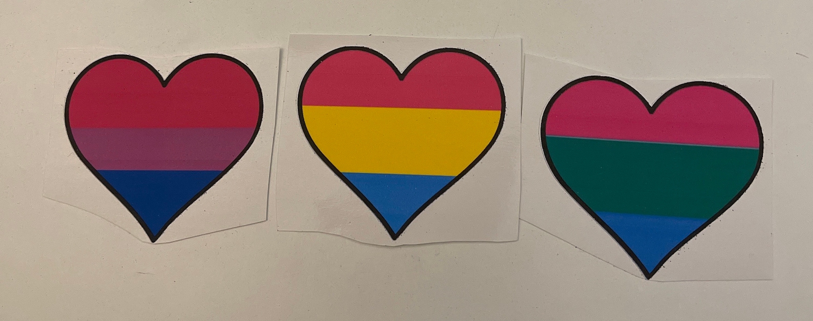 Pride Flag Heart Sticker (many Different Gender and Sexuality Flags to ...