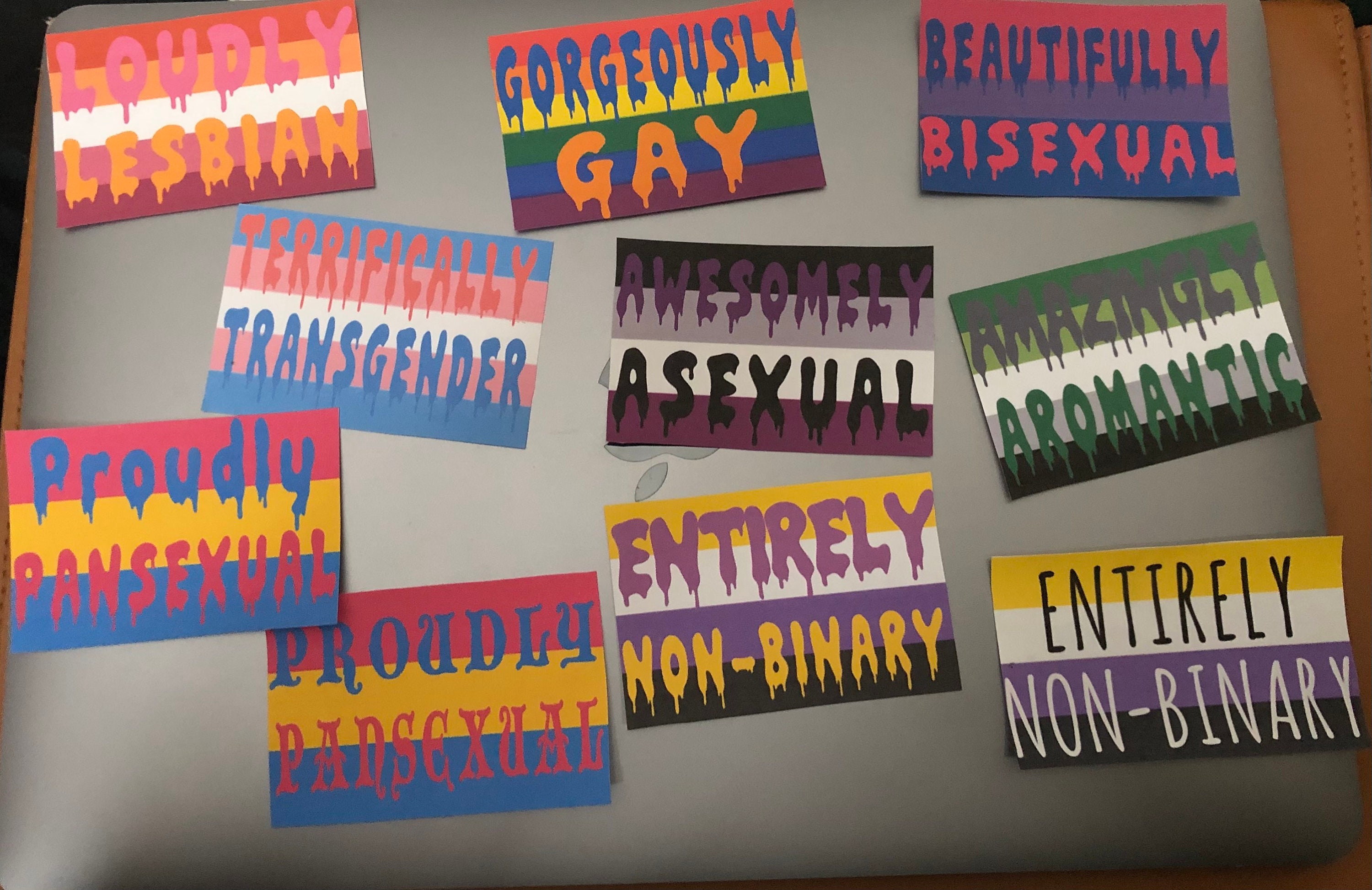 Pride Flags Paper Sticker 2x3 | Etsy