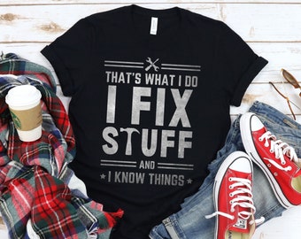 I Fix Things T Shirt - Etsy
