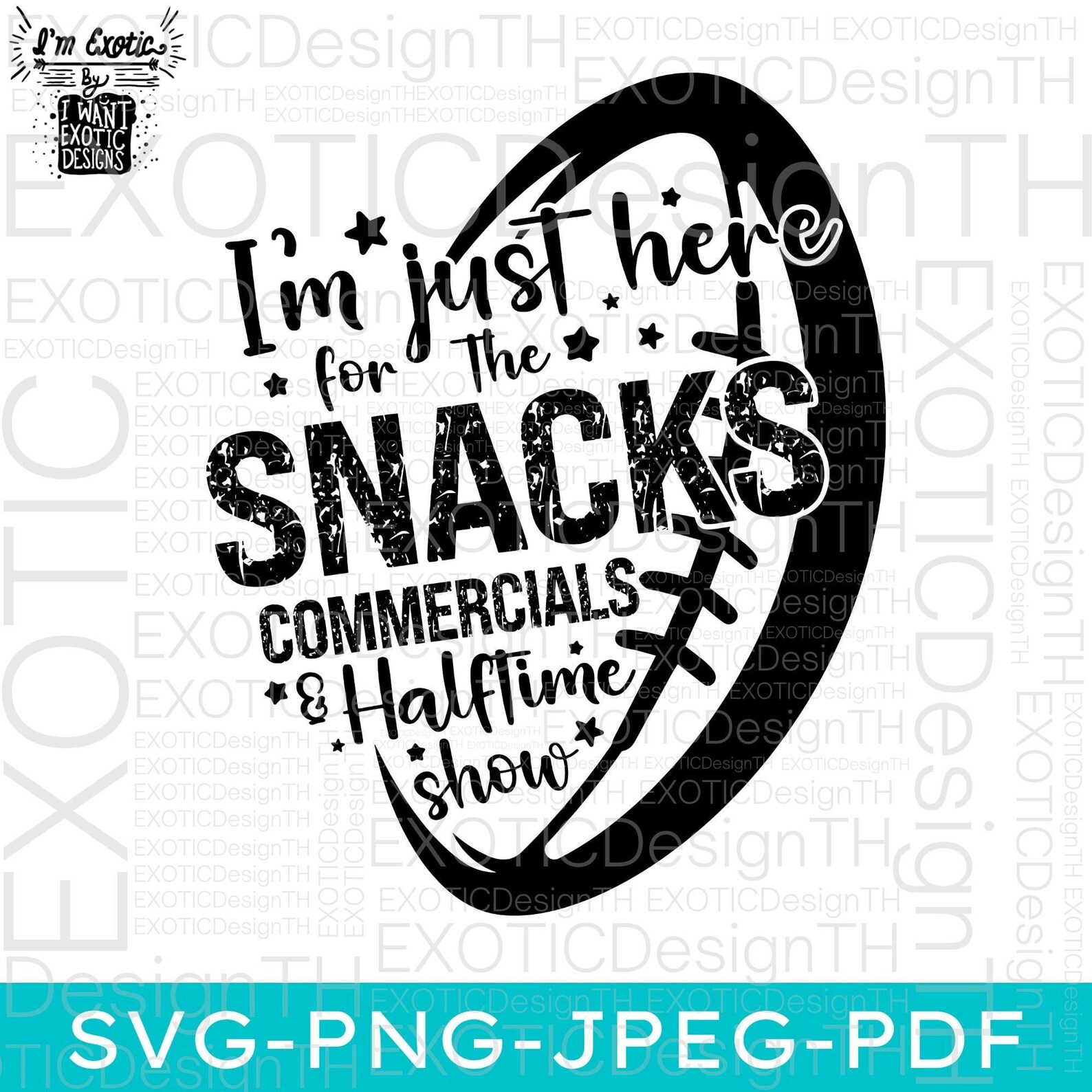 I'm Just Here for the Snacks Commercials and Halftime Show/football ...